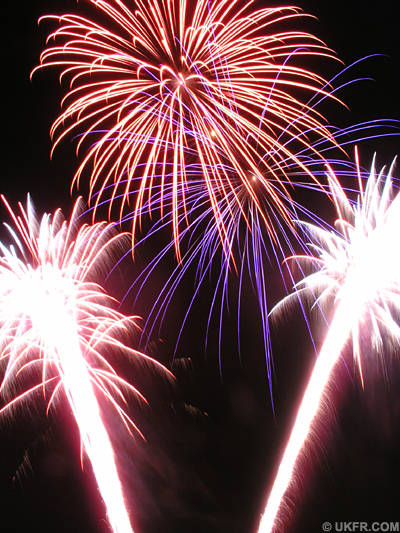 Fireworks in Ipswich