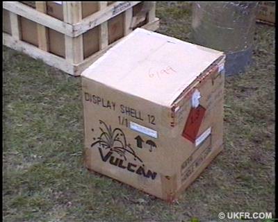 Ellesmere Fireworks and 16 inch shell