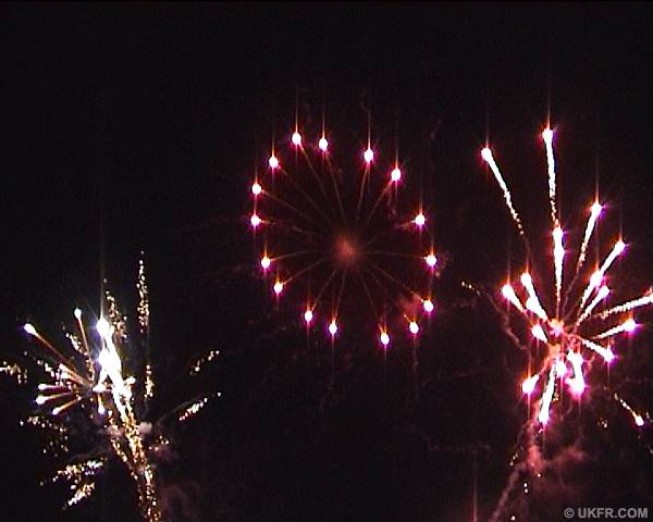 Fireworks in Ipswich