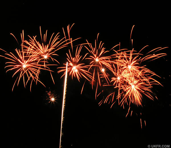 Fireworks in Ipswich