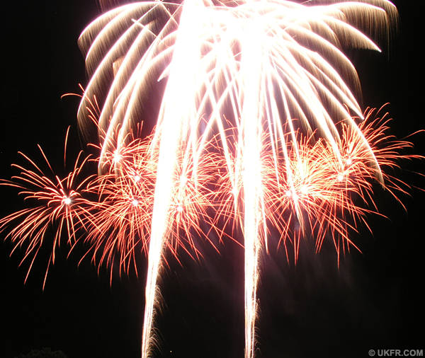 Fireworks in Ipswich