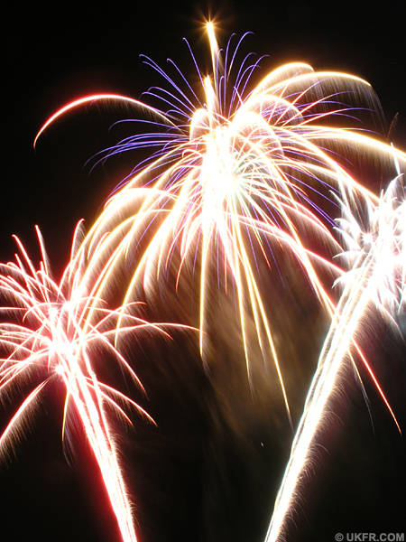 Fireworks in Ipswich